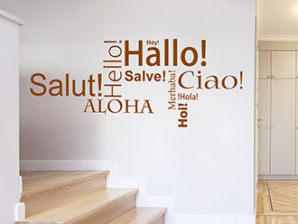 Wandtattoo auf Latein online kaufen bei Wandtattoo.de